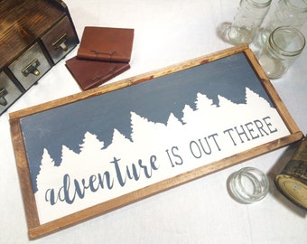 Unique adventure awaits sign related items | Etsy