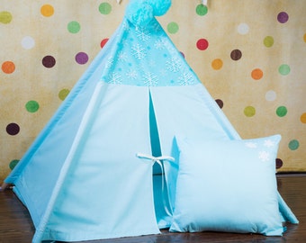 Items similar to Children's Heavy Fabric Teepee cover indoor outdoor ...