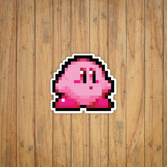 8-Bit Kirby Decal/Sticker
