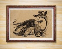 Unique mythical decor related items | Etsy