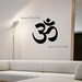 Om Wall Decal Sticker Art Decor Bedroom Design by StateOfTheWall