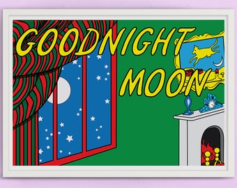 Goodnight moon book | Etsy