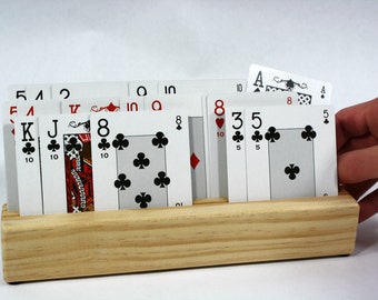 Playing card holder | Etsy