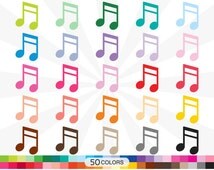 Unique rainbow music notes related items | Etsy