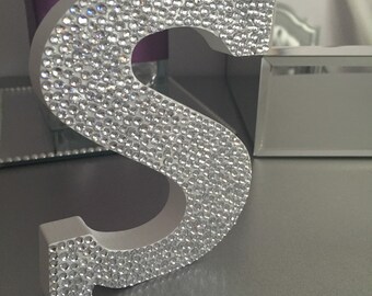 Swarovski letters | Etsy