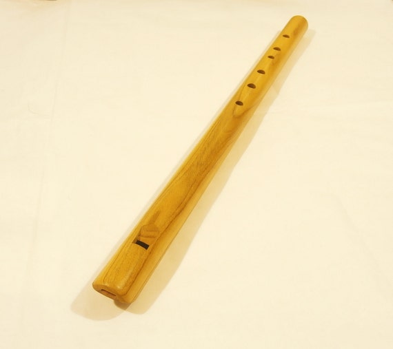 Wooden tin whistle 6 hole flute in low G by hungarianfolkmusic