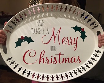 Santa tray | Etsy