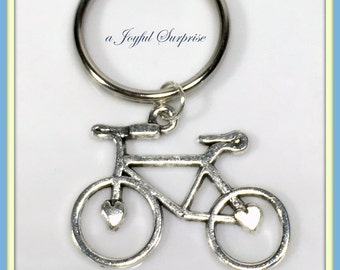 Bicycle keychain | Etsy