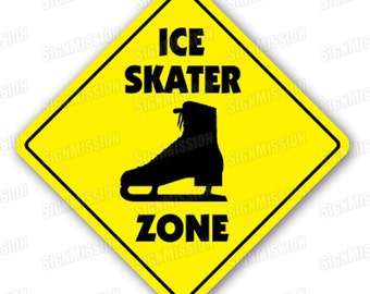 Figure skating sign | Etsy