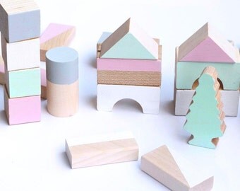 Christmas blocks | Etsy