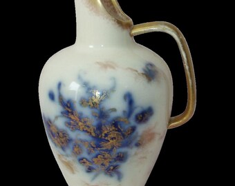 Flow blue pitcher | Etsy