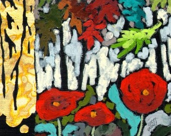 Vivid Oil Pastel mini-Landscapes by Brett Varney by BrettVarneyArt