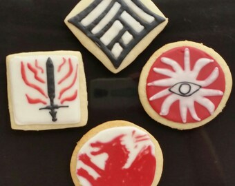 Dragon cookies | Etsy