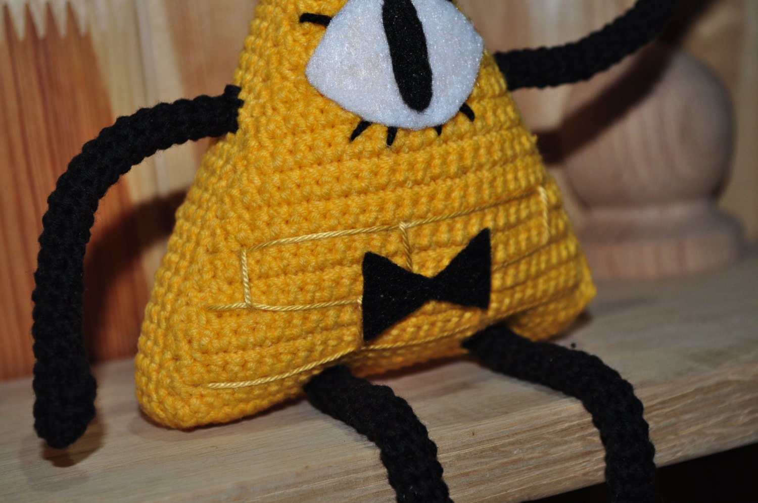 Bill Cipher From Gravity Falls Crochet Bill Cipher Bill