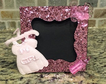 Gender reveal frames | Etsy
