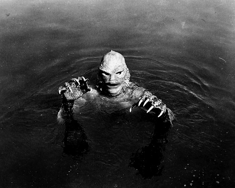 The Gill-Man From the Film Creature From the by HistoricalMedia