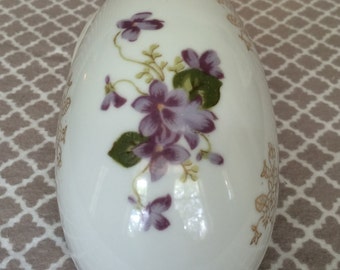 Lefton porcelain egg | Etsy