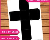 Unique card in a box svg related items | Etsy