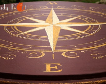 Unique compass rose vintage related items | Etsy