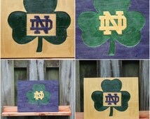 Unique notre dame sign related items | Etsy