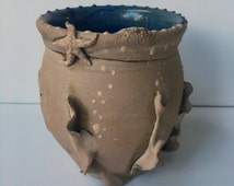 Unique sealife pottery related items | Etsy