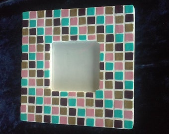 Mosaic picture frame | Etsy