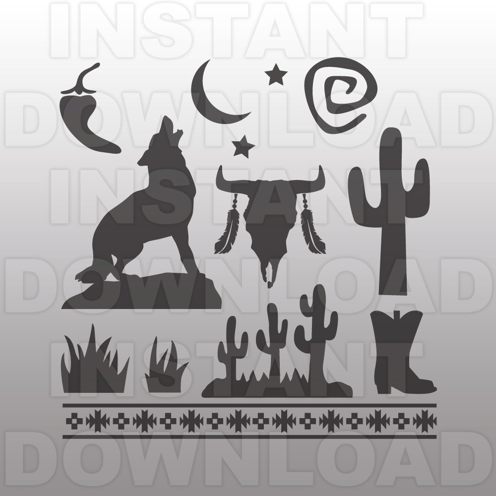 Southwest SVG BundleIndian SVG FileSouthwest SVG