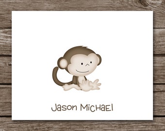 Monkey cards | Etsy