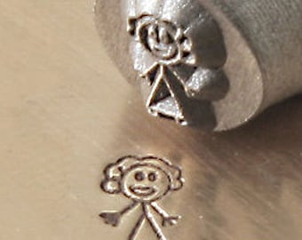 Metal stick figures | Etsy