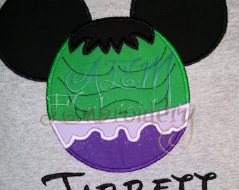 Hulk mickey | Etsy