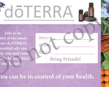 Unique doterra invitation related items | Etsy