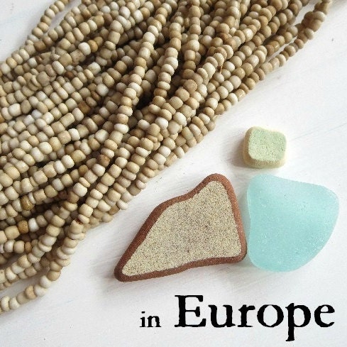 Rustic Ethnic Beads Indonesian Supplies by yukidesigns on Etsy