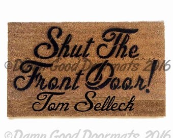 Funny & rude doormats Art you can wipe your by DamnGoodDoormats
