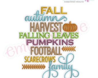 Scarecrow embroidery | Etsy