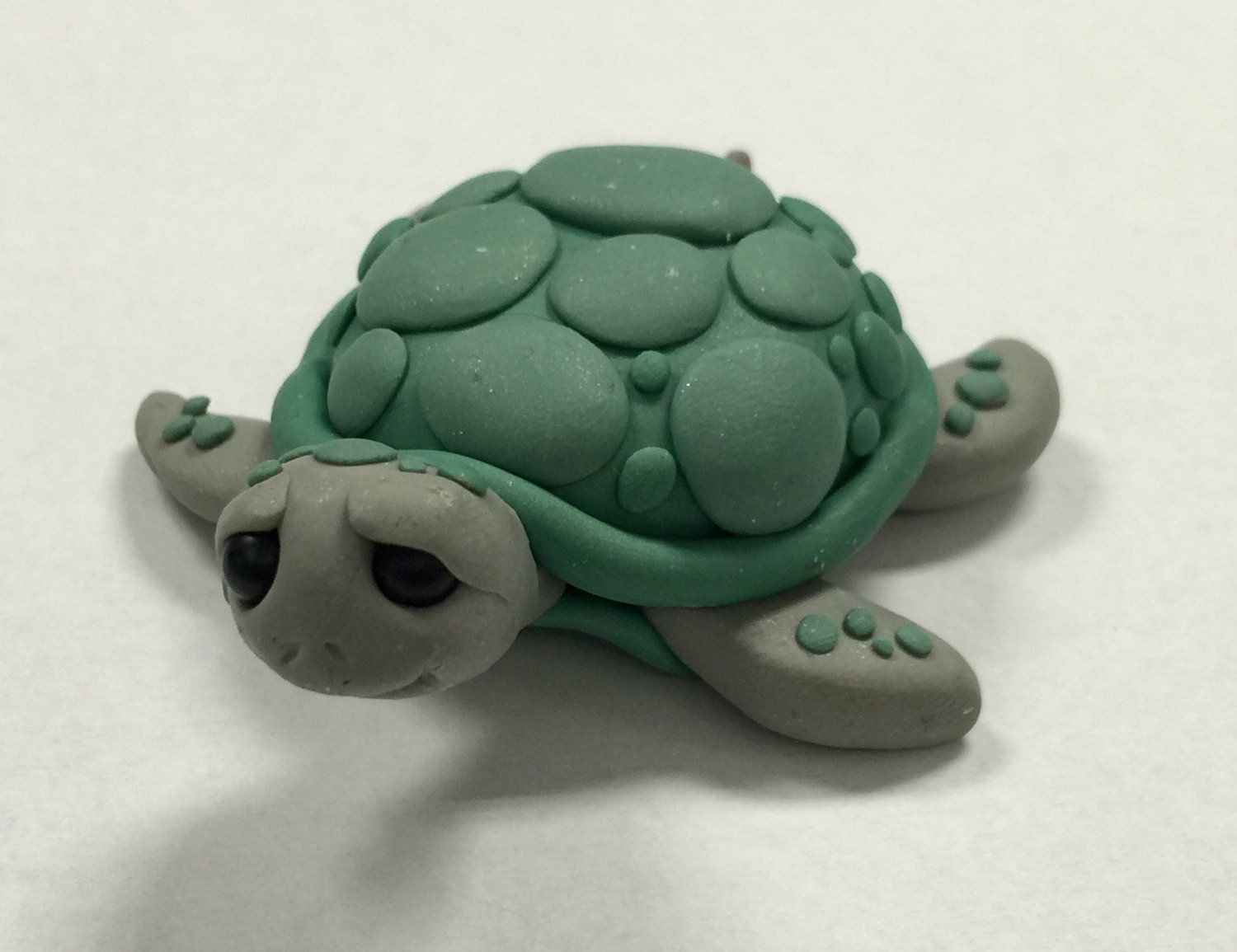 Sea Turtle Turtle Polymer Clay Turtle Fantasy Turtle Cake