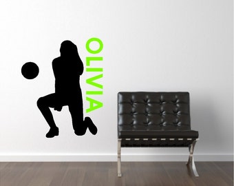 Volleyball wall art | Etsy