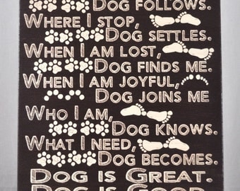 Unique dog sayings related items | Etsy