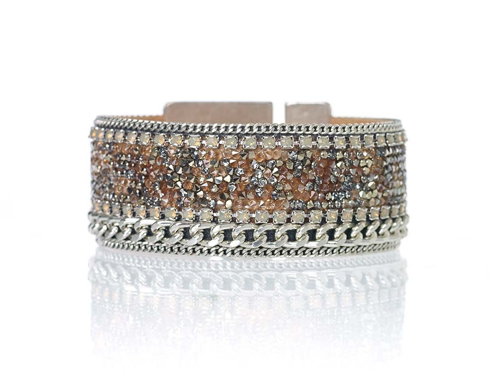 Statement cuff bracelet / statement jewelry / gift by OOAKjewelz