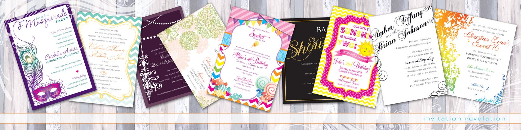 Invitation Revelation by InvitationRevelation on Etsy