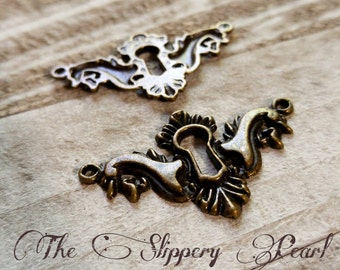 Keyholes Connectors Key Holes Skeleton Keyhole Steampunk