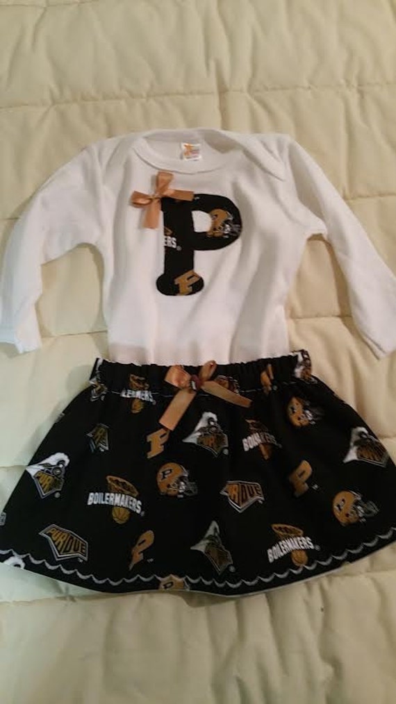 Purdue University Little girl Outfit