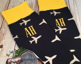 Airplane socks | Etsy
