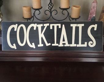Cocktail hour sign | Etsy