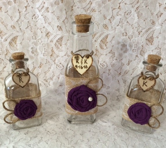 Unity Sand Ceremony Set Rustic Sand Set Wedding Accessory