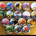 Choose 1 Pin Pokemon Faces Button Pinback Pins