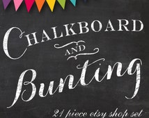 Unique chalkboard banners related items | Etsy