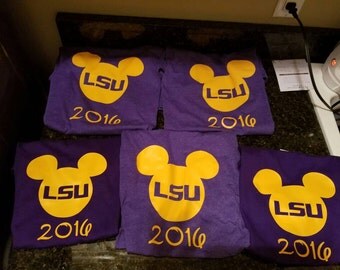 Lsu monogram | Etsy