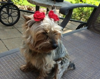 Yorkie hair bows | Etsy