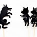 Little Red Riding Hood Shadow Puppet Set: Six by adventureinabox