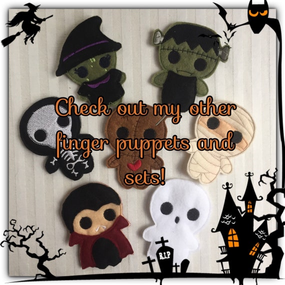 Little Voodoo Doll Finger Puppet Quiet Time Play Toy